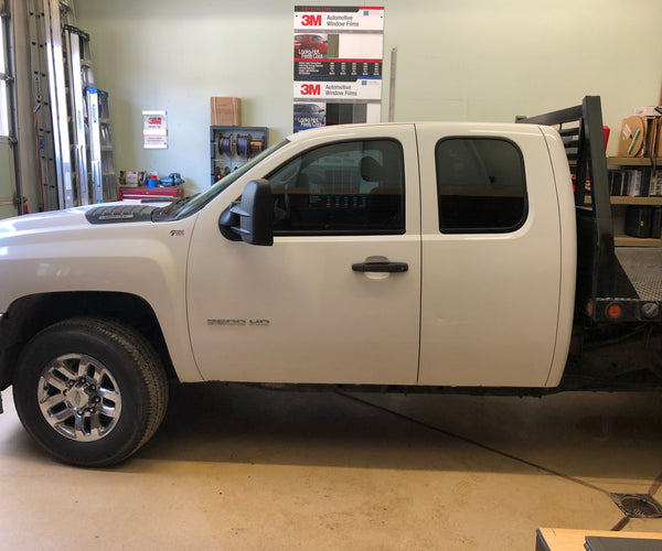 2011 Chevy Silverado Tinted with Color Stable 20 – Jackson Tint and Sound